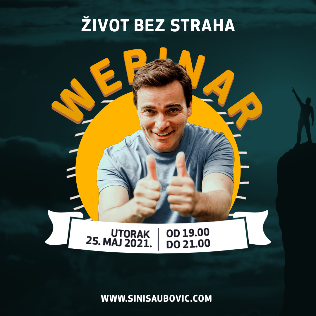 ŽIVOT BEZ STRAHA | Siniša Ubović